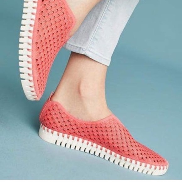 Isle Jacobsen | Shoes | Isle Jacobsen Hornbaek Red Loafer Tulip Flats ...